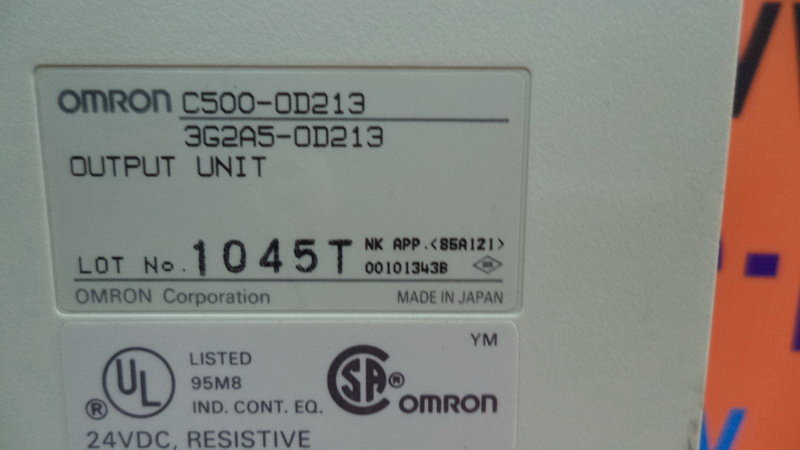 OMRON OUTPUT UNIT C500-OD213 3G2A5-OD213 - PLC DCS SERVO Control MOTOR POWER SUPPLY IPC ROBOT